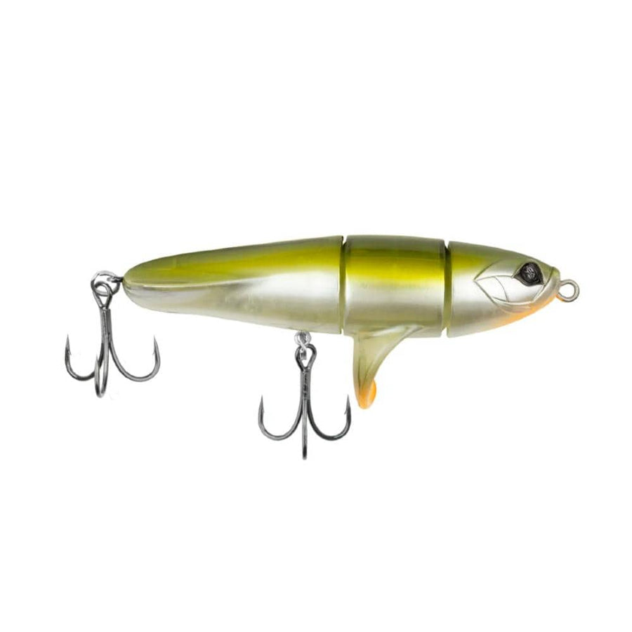 Googan Squad Revolver – Loud topwater bait featuring a rotating tail