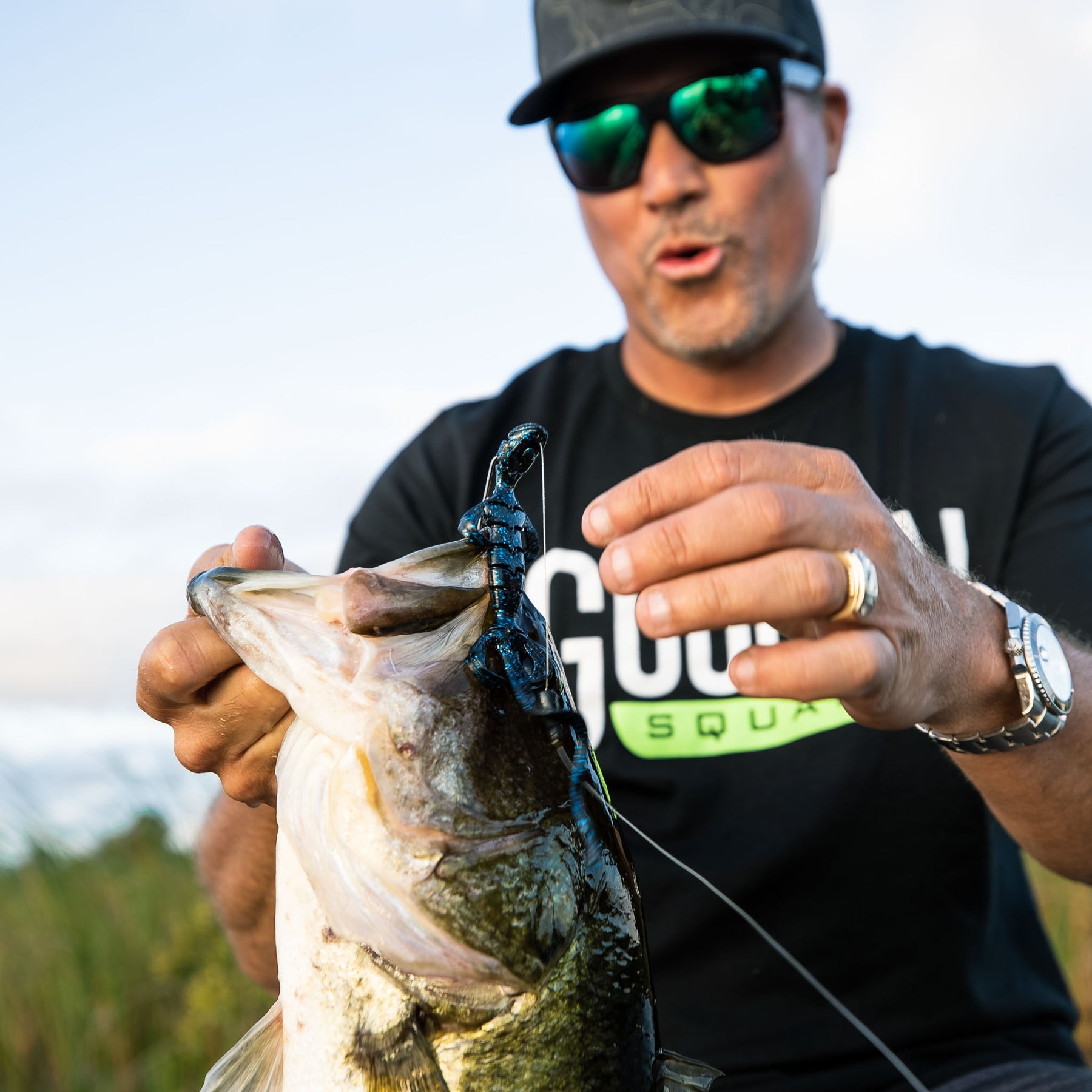 Googan Squad Slizzard Lizard – Lizard fishing bait with segmented body