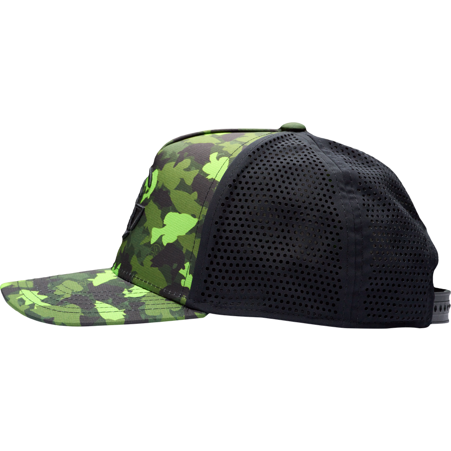 Googan Fish Camo Perforated Snapback – Googan Squad
