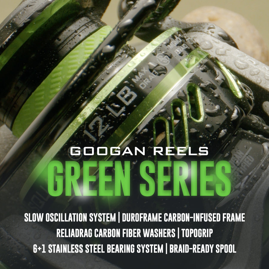 Green Series 2500 Spinning Reel – Googan Squad